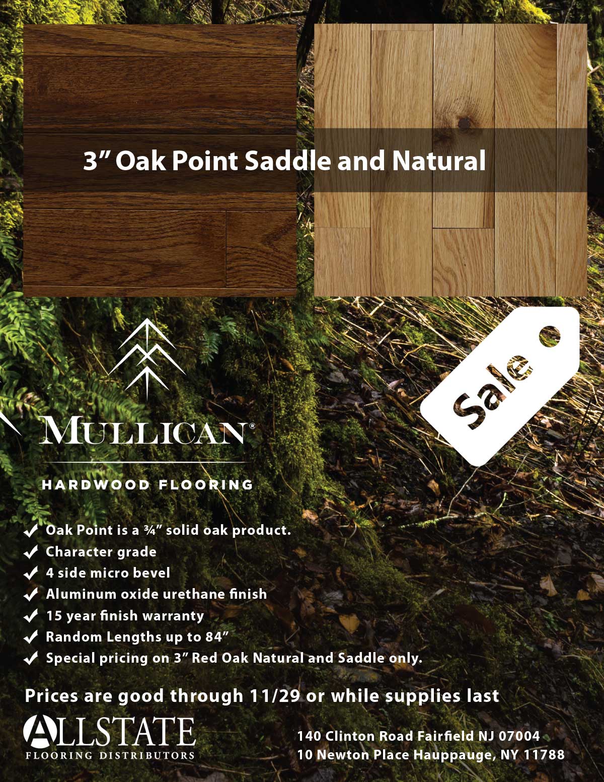 Mullican Flash Sale - All State Fooring Distributors